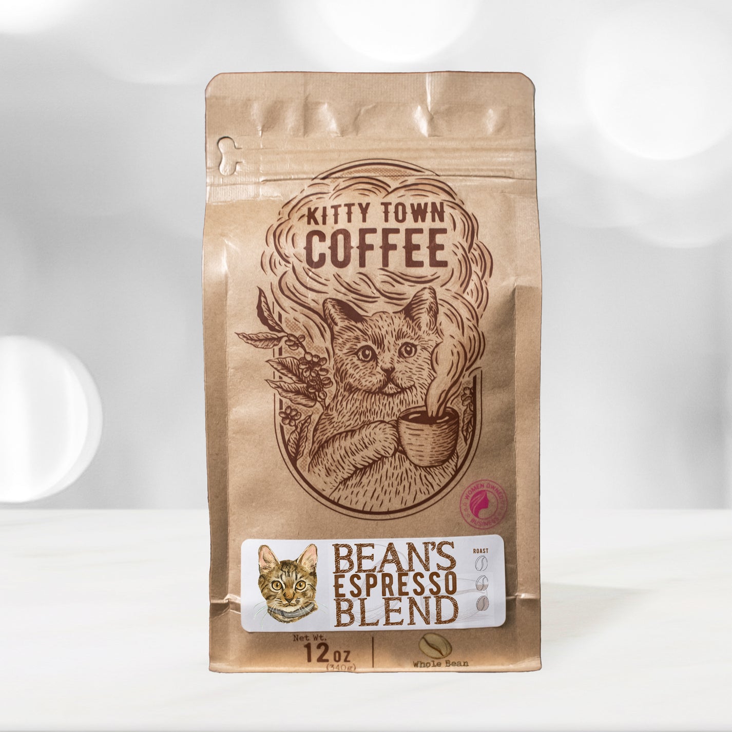 Bean's Espresso Blend: Medium Roast Espresso Blend – Kitty Town Coffee