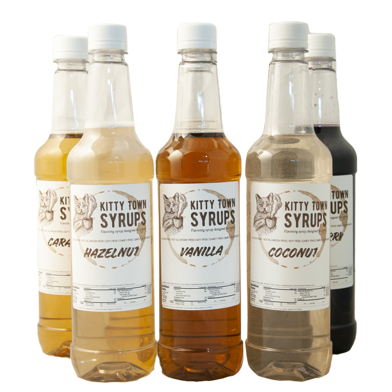 Flavoring Syrup 3 Pack – Kitty Town Coffee