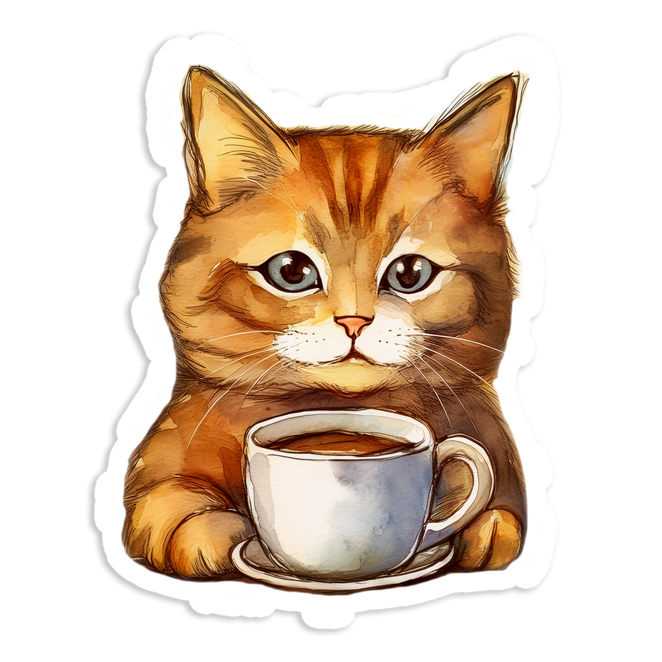 Stickers & Magnets – Kitty Town Coffee