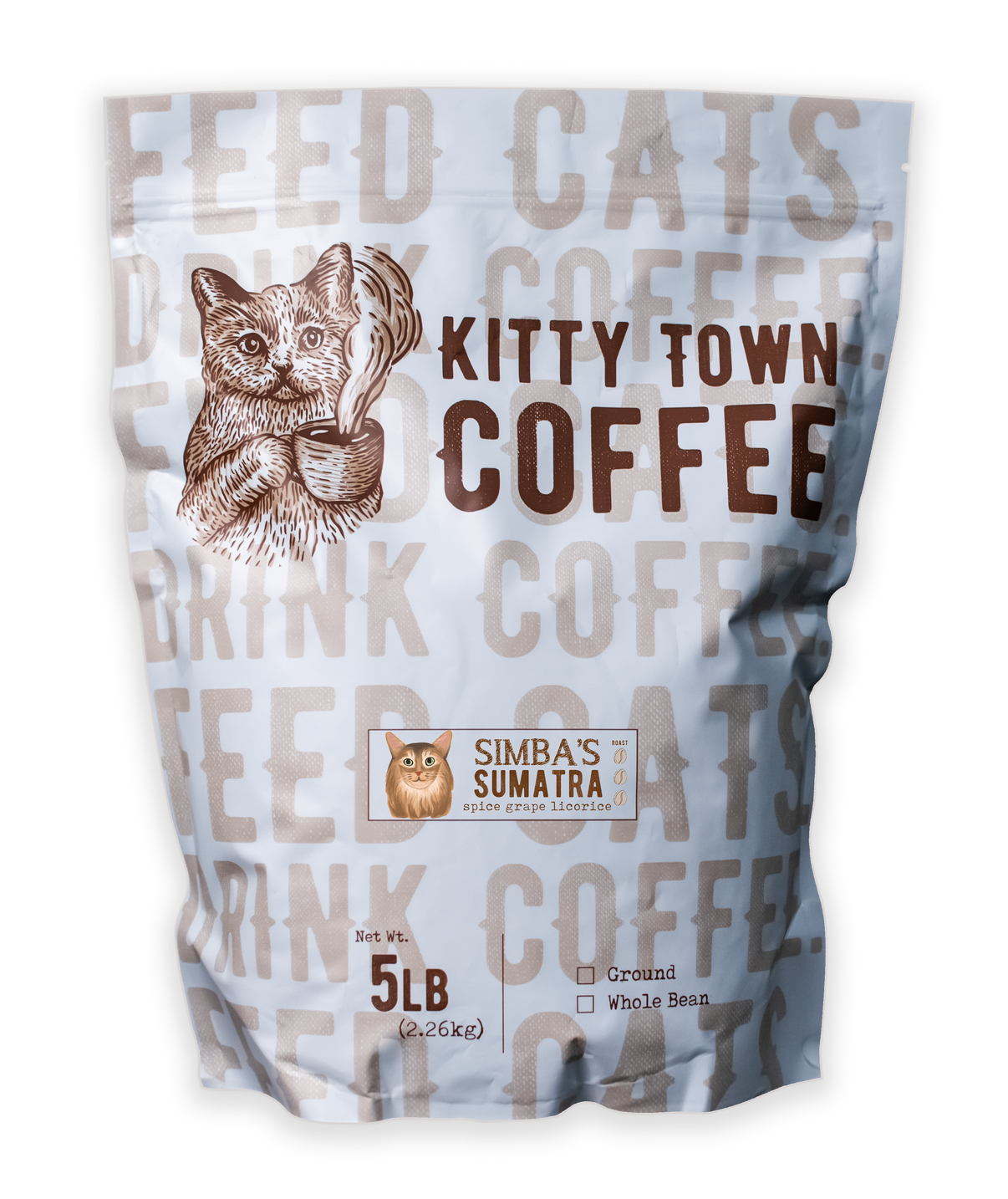 Simba's Sumatra: Dark Roast from Indonesia – Kitty Town Coffee